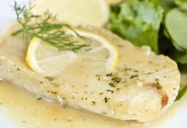 Filets de poisson à la sauce au citron au Thermomix - Recette Thermomix