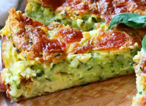 Quiche Sans Pâte Aux Courgettes Et Feta Plat Et Recette