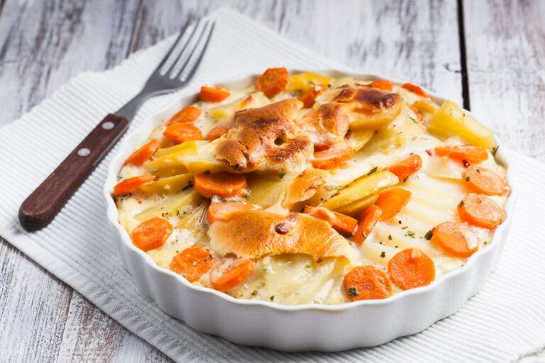 Gratin De Carottes Et Pommes De Terre